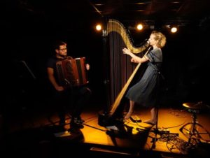 Duo accordéon Harpe chansons Françaises - Lille Nord - Concert